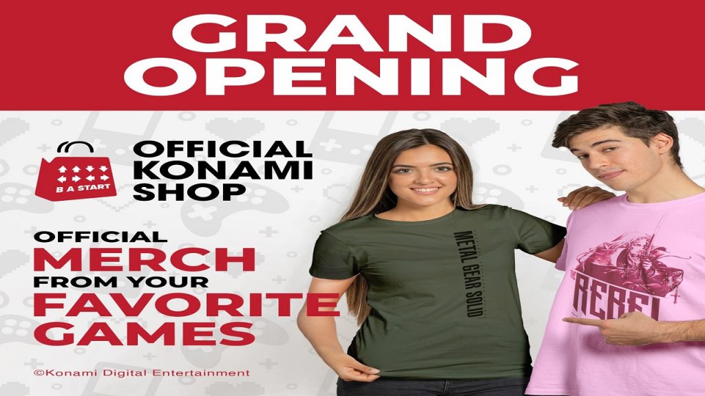 KONAMI'nin Resmi Mağazası KONAMI Shop Açıldı! - Gamerbase